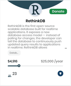 RethinkDB - The Linux Foundation